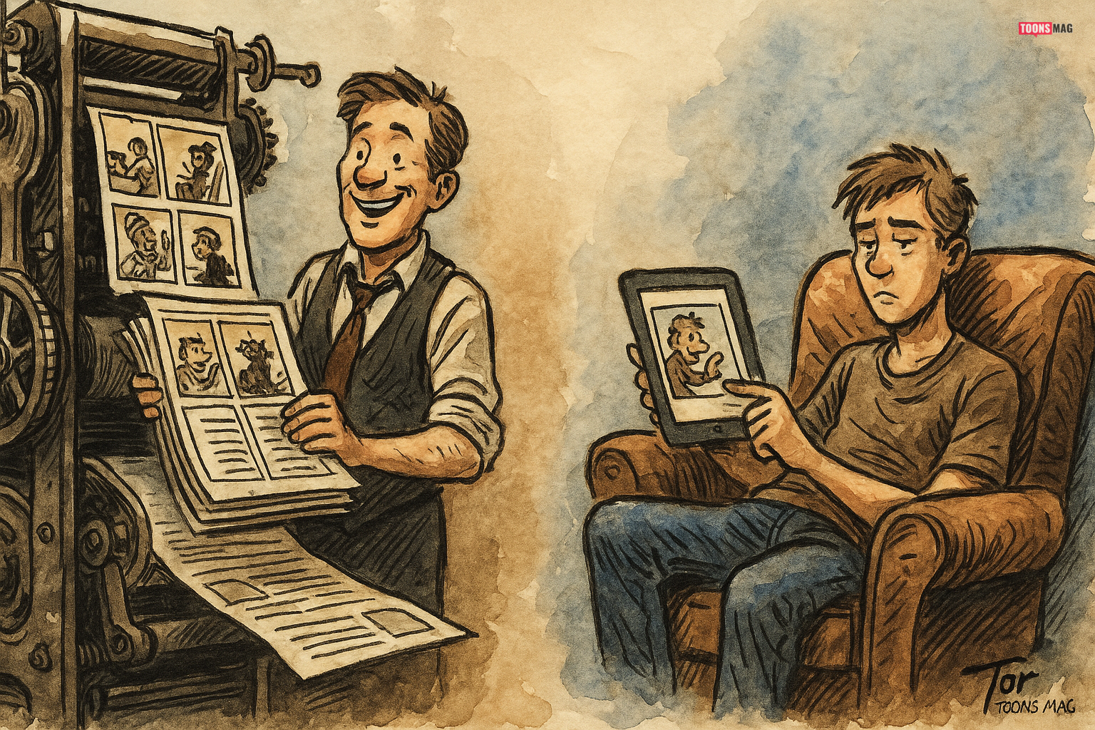 The Rise And Fall Of Newspaper Comic Strips: A Journey Through History ...