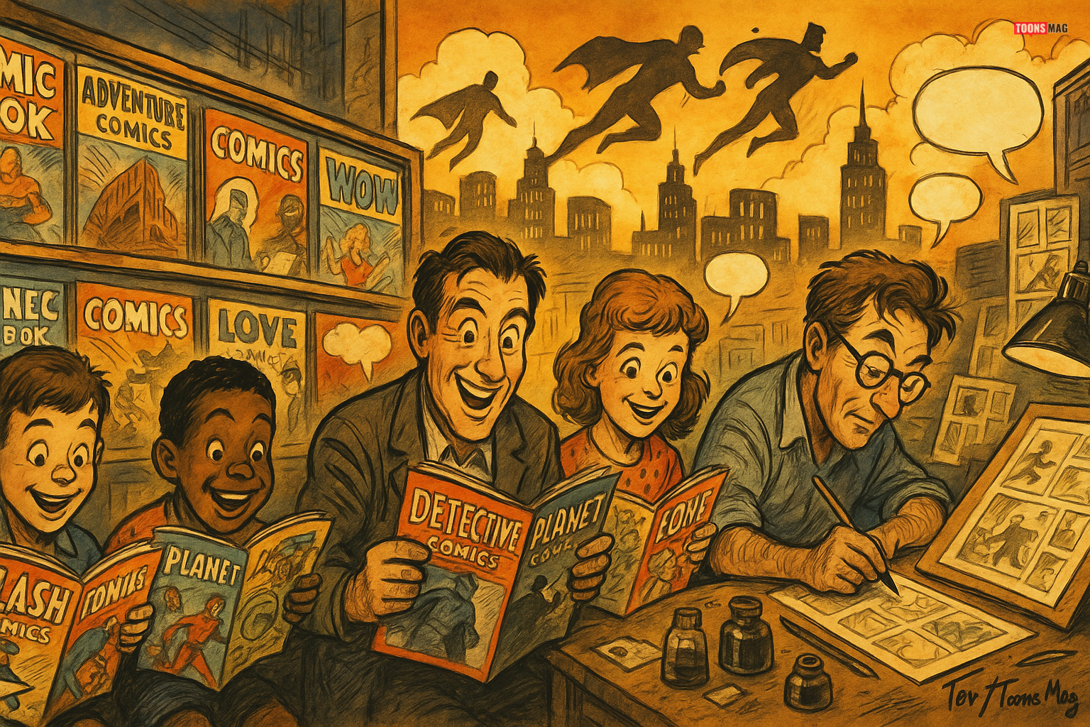 The Golden Age Of Comics: What Made It So Special? - Toons Mag
