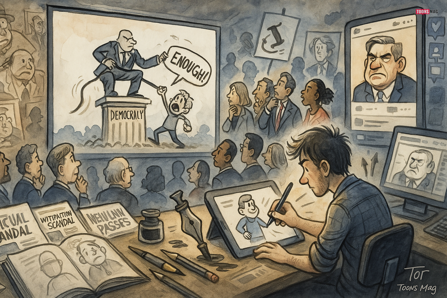 The Influence Of Editorial Cartoons On Public Policy And Decision ...