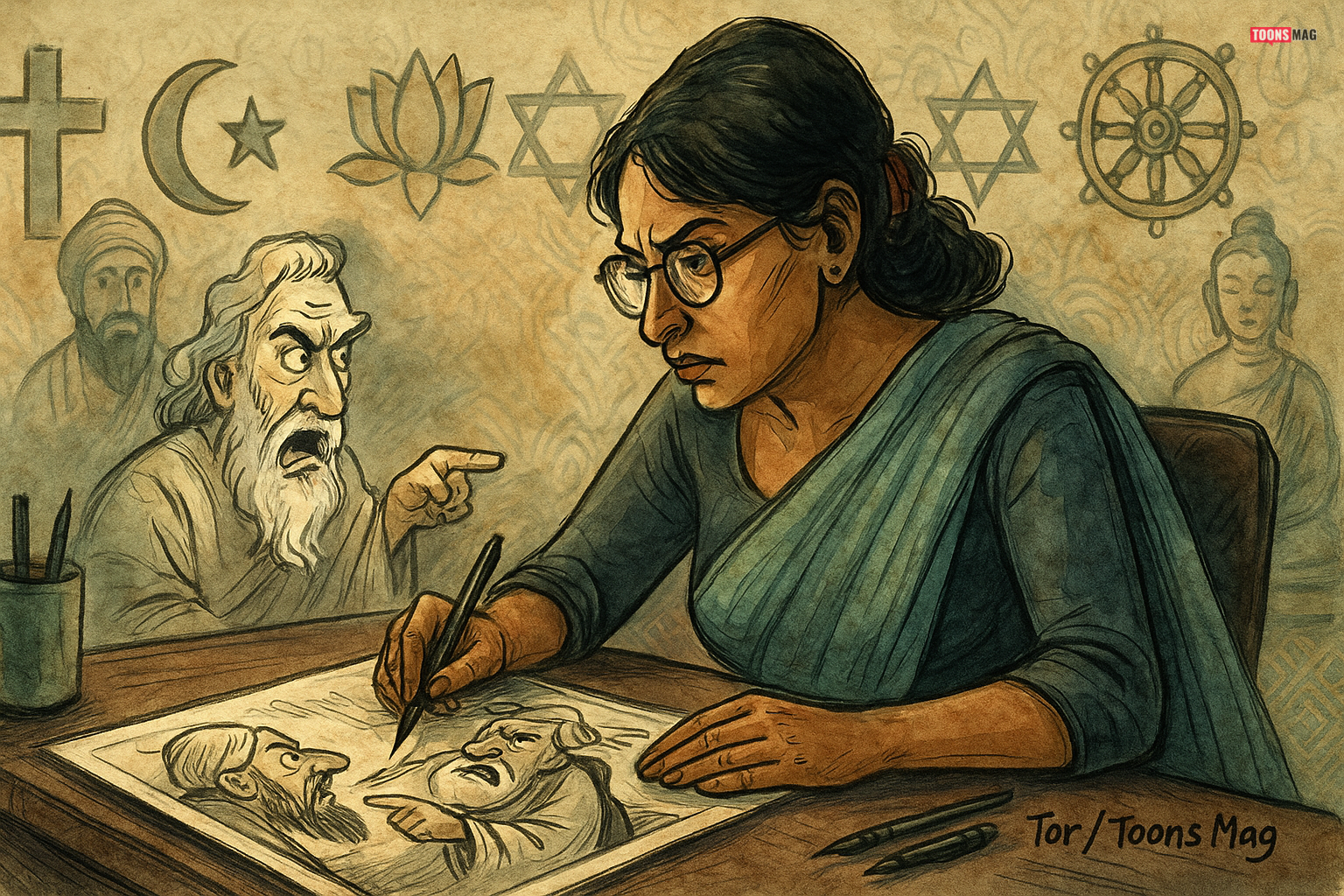 Satire, Faith, And The Cartoonist: How Editorial Cartoons Tackle ...