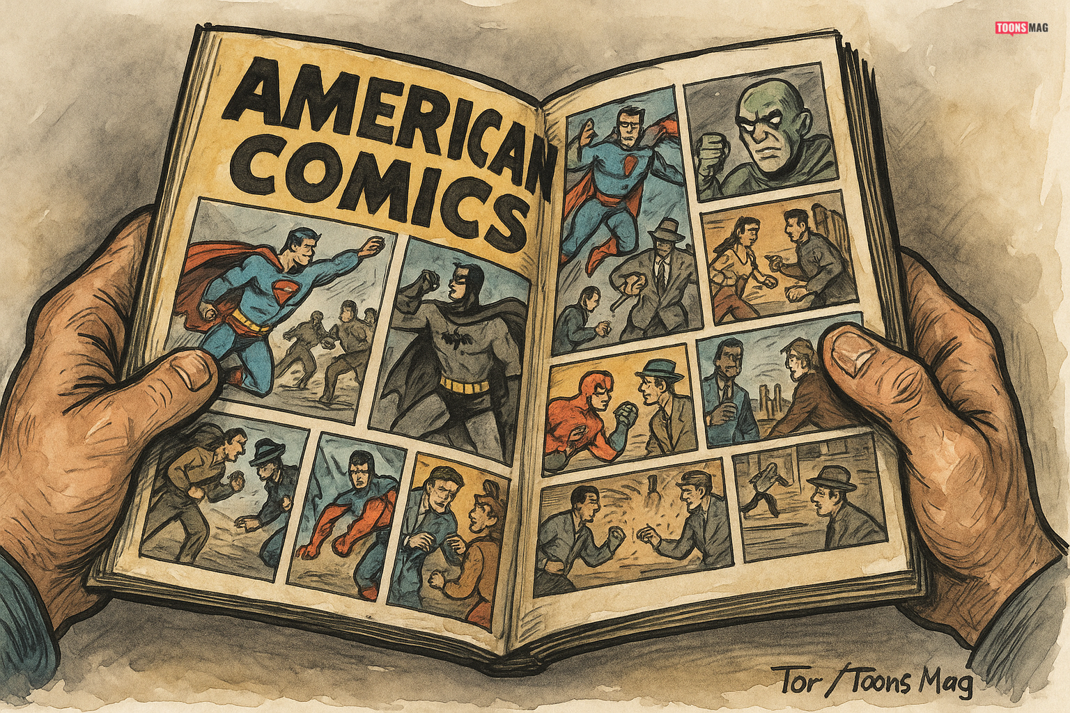 American Comic Book: Definition, History (1842–Present), Format ...